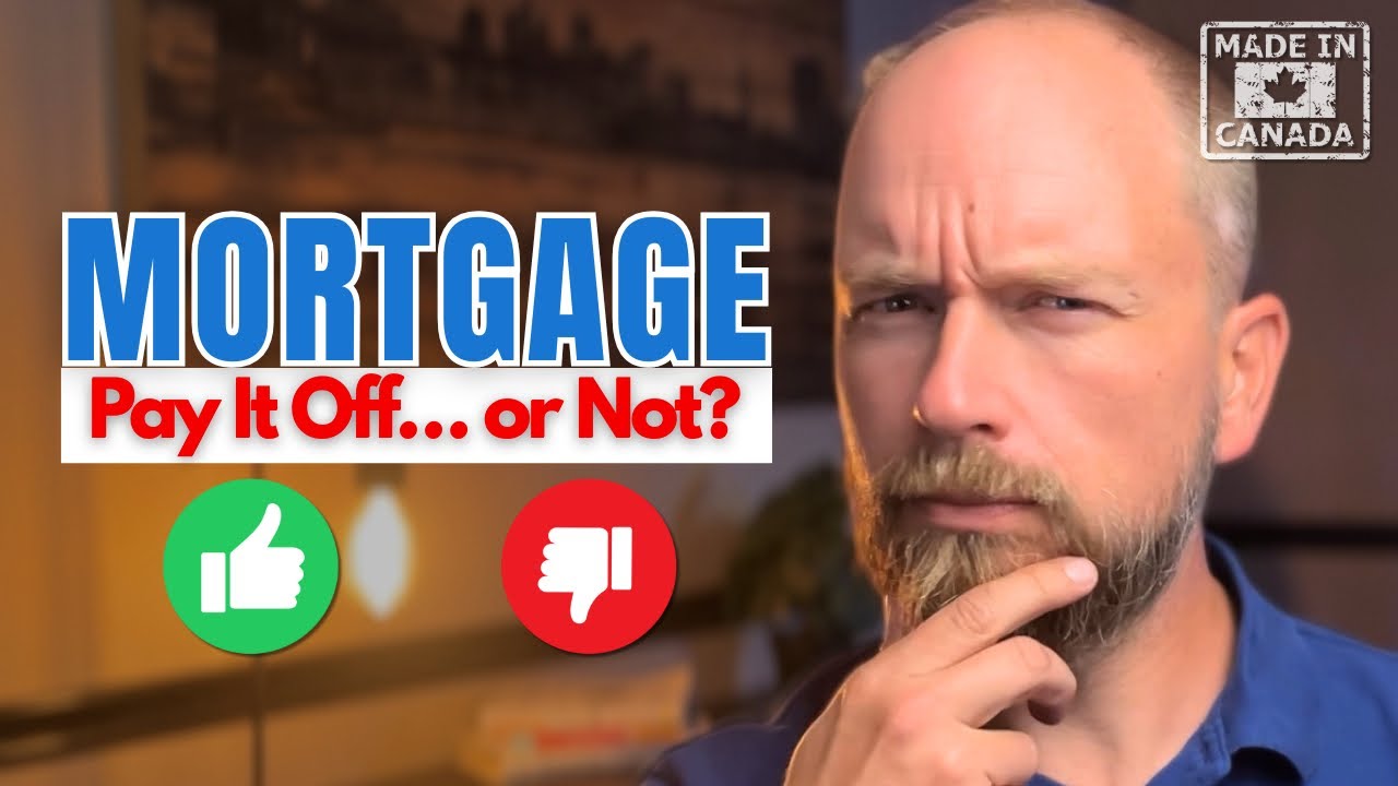 Should You Pay Off Your Mortgage Before Retirement? (Canadian Edition) - YouTube