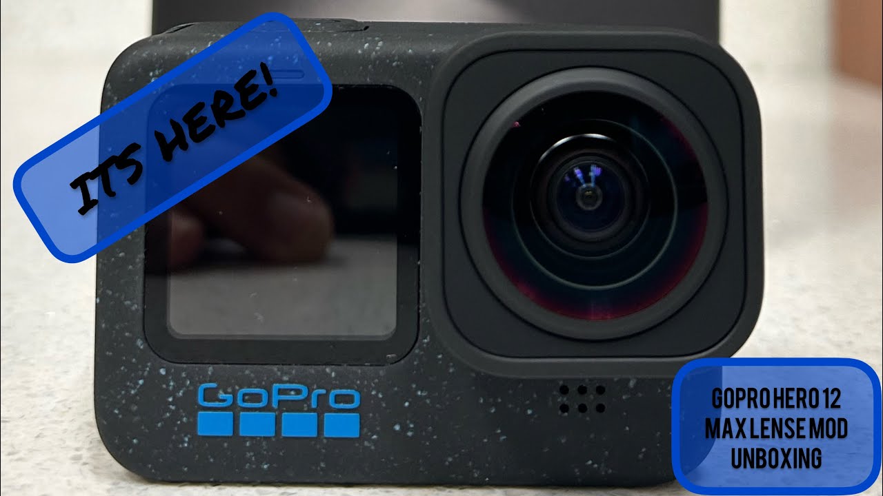 GoPro Hero 12 + MAX Lens Mod Unboxing - YouTube