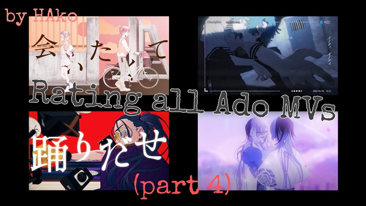 ADO FAN/COVER SINGER Rates All Ado MVs (part 4) - YouTube