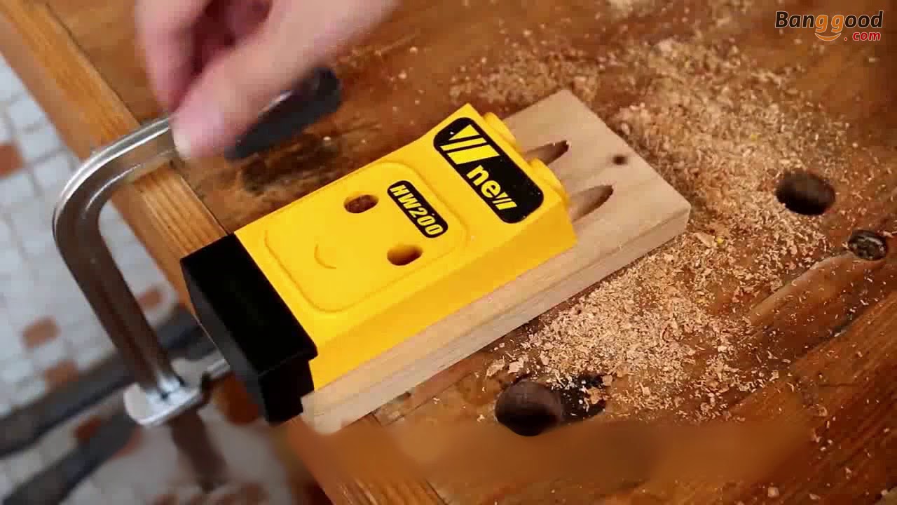 Pocket Hole Jig Drill Guide Hole Positioner Locator with Clamp ...