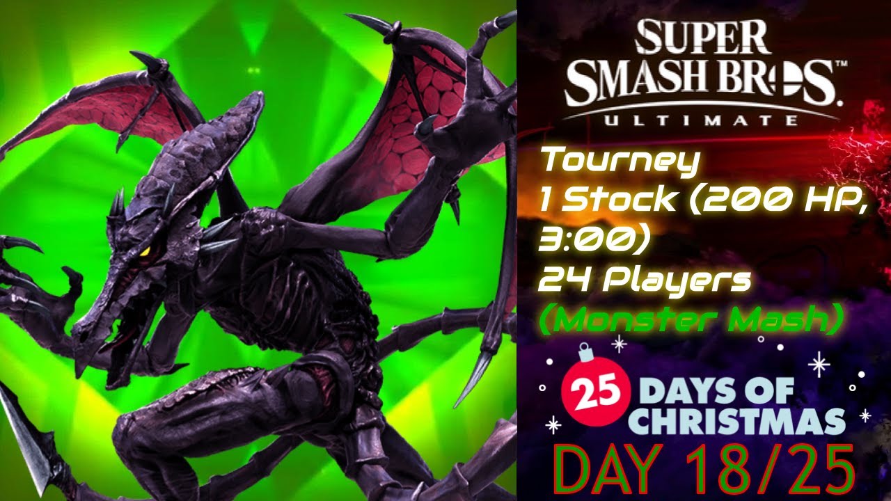 Super Smash Bros. Ultimate - Tourney 20 (24 Players, Timed Stamina ...
