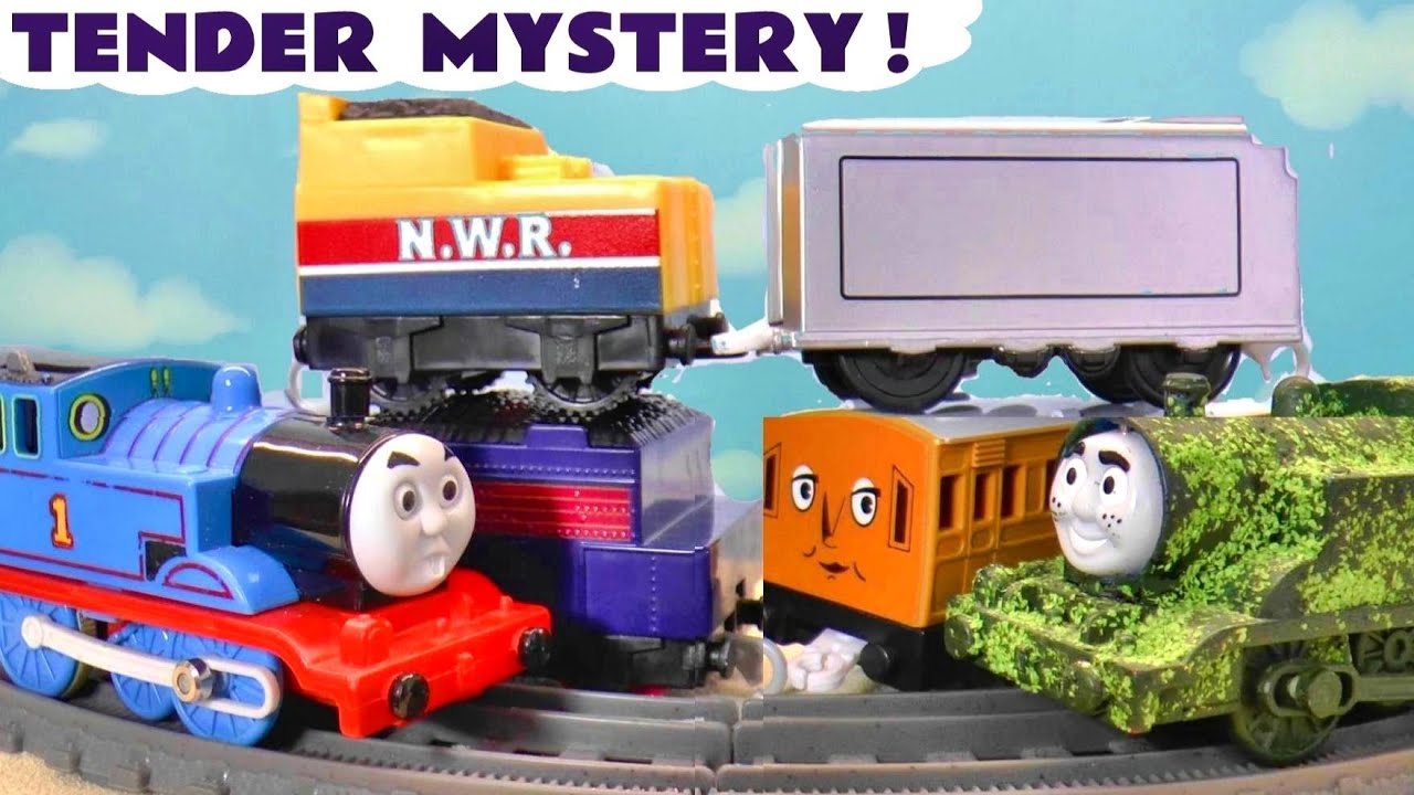 Mystery Thomas and Friends Toy Train Tender Story with Tom Moss - YouTube