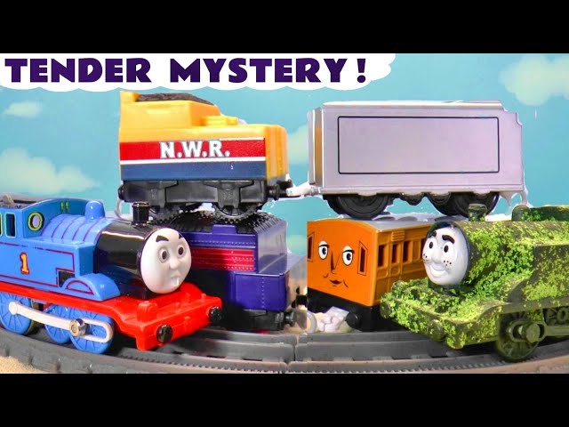 Mystery Thomas and Friends Toy Train Tender Story with Tom Moss ...