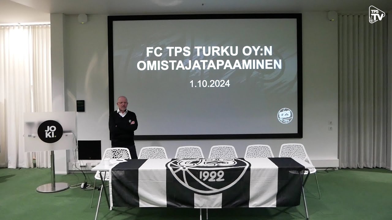 FC TPS Turku Oy:n omistajatapaaminen 1.10.2024 - YouTube