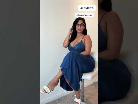 LaDonna Sanchez | Curvy Nylon Fashion, Stockings & High Heels Lifestyle | Lx Nylon’s