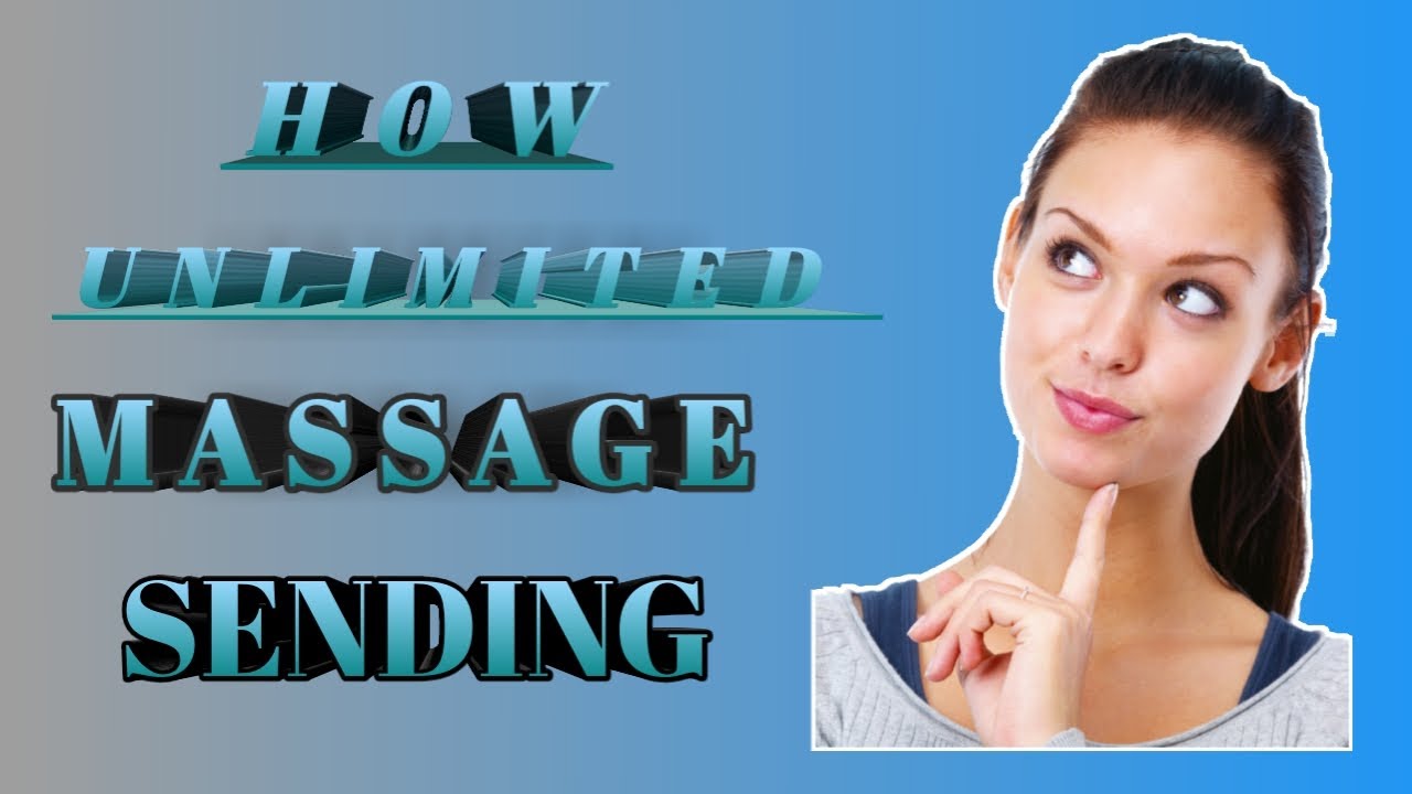 How to sending whatsapp massage unlimited - YouTube
