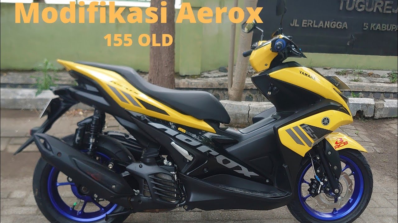 Modif Aerox Old Budget Pelajar Simple & Functional - YouTube