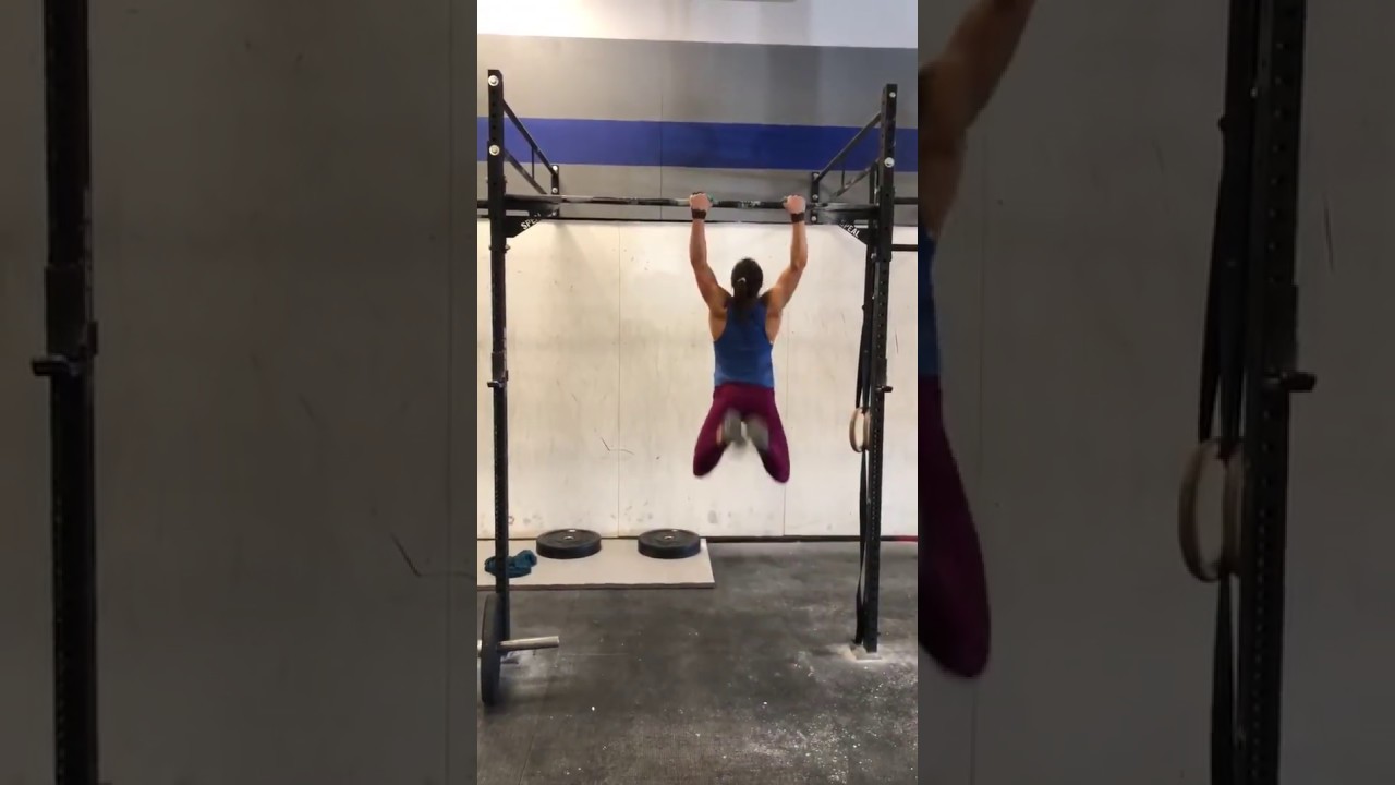 Bar Muscle-ups with Chicken Wing - YouTube