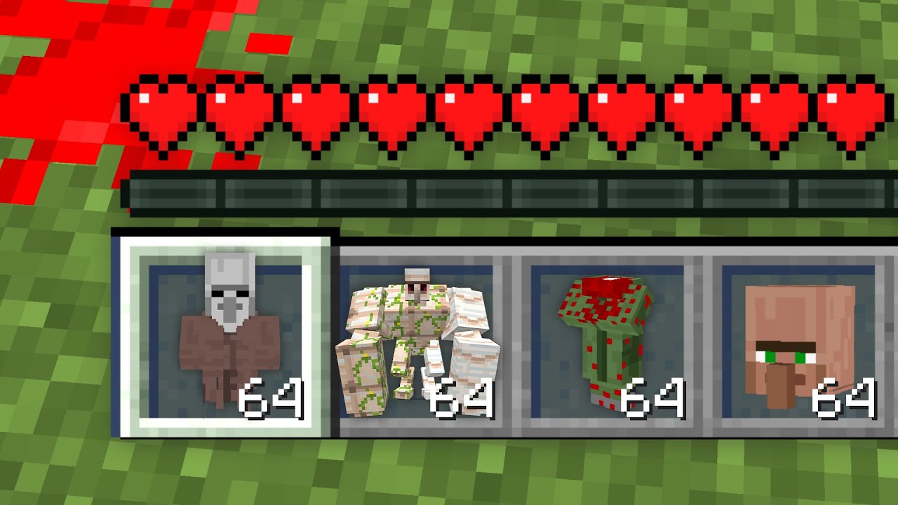 Minecraft DON'T TOUCH DEAD GOLEM AND VILLAGER IN MURDER MYSTERY MOD ...