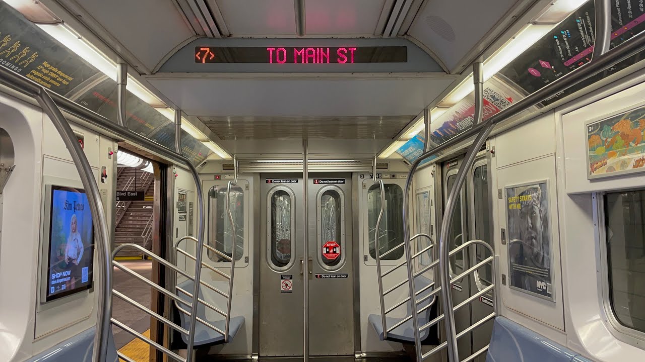 R188 (7X) Express Train Ride from 34th Street - Hudson Yards to ...