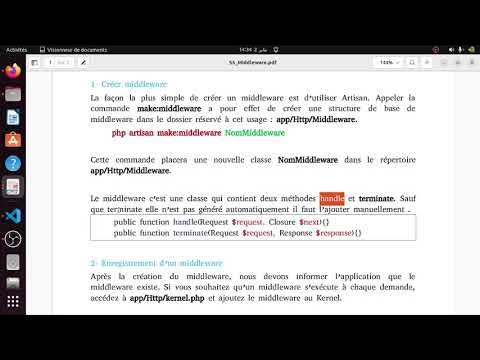 Laravel 10 : V26 Middleware ? - YouTube