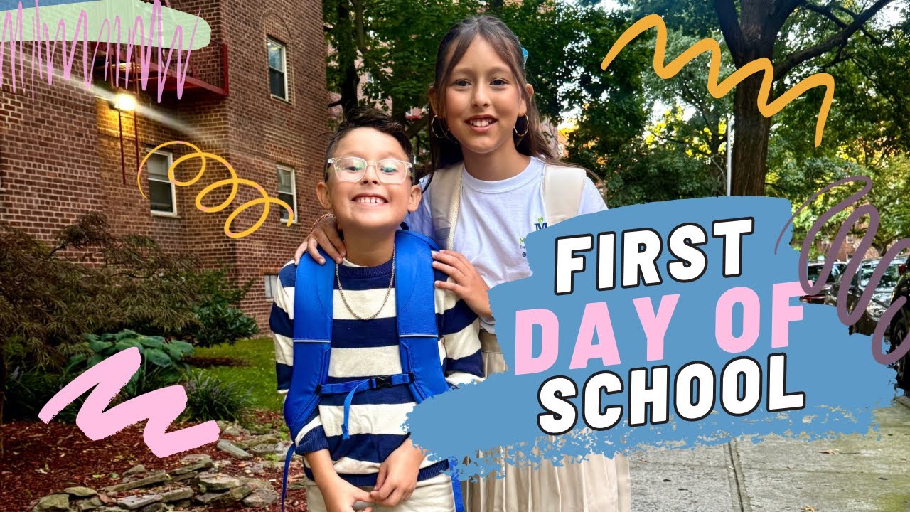First Day of School 2024 | Back-to-School Morning Routine & Excitement ...