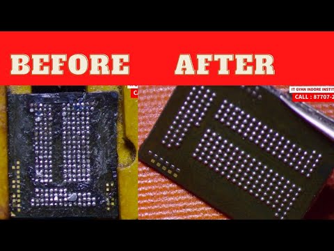 Mobile ic reballing tricks | ic reballing kaise kare - YouTube