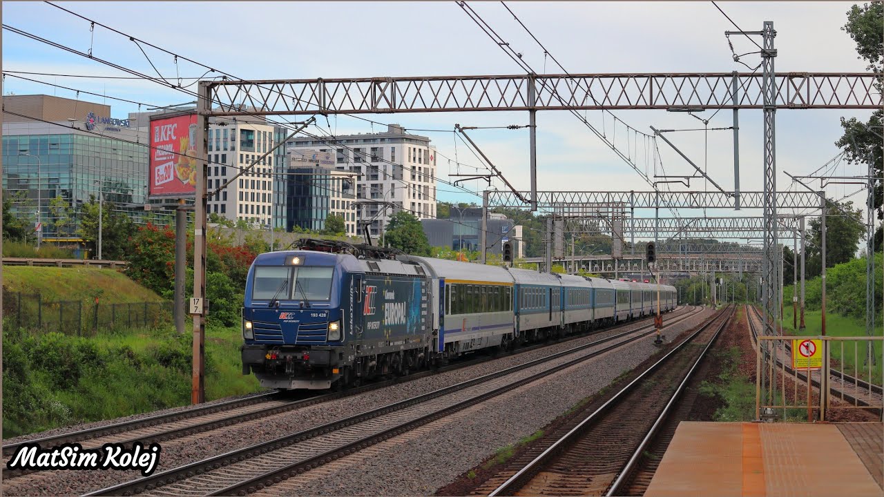 Vectron 193 428 na czele Baltic Express - YouTube