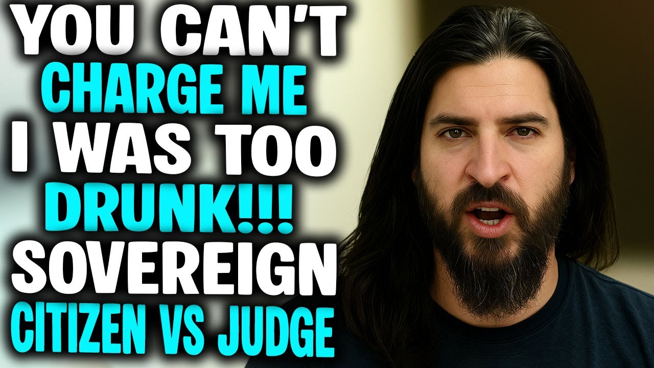 Sovereign Citizen Uses The "I Was Too Drunk" Excuse In Court - Court ...