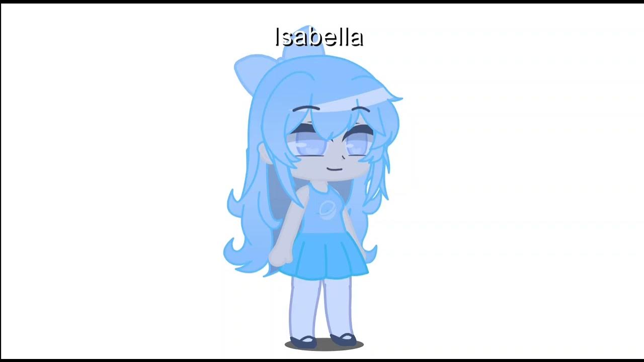 I Make Isabella On Gacha Club Youtube