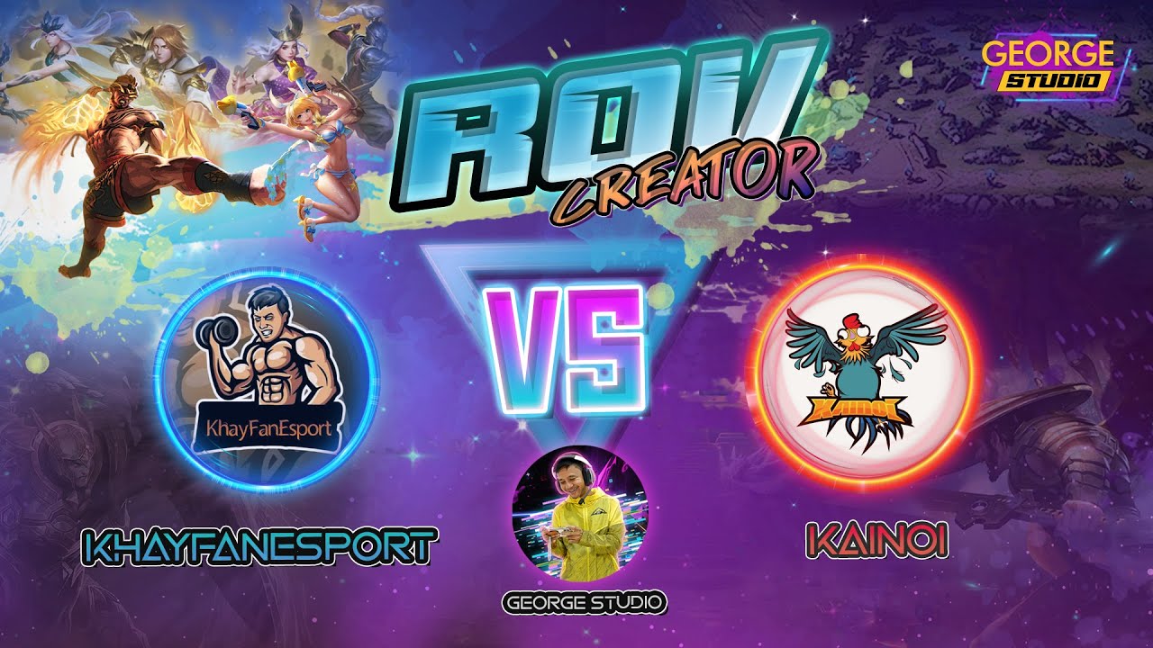 ROV Creator ss.1 | รอบ 8 ทีม KhayFanEsport กับ kainoi - YouTube