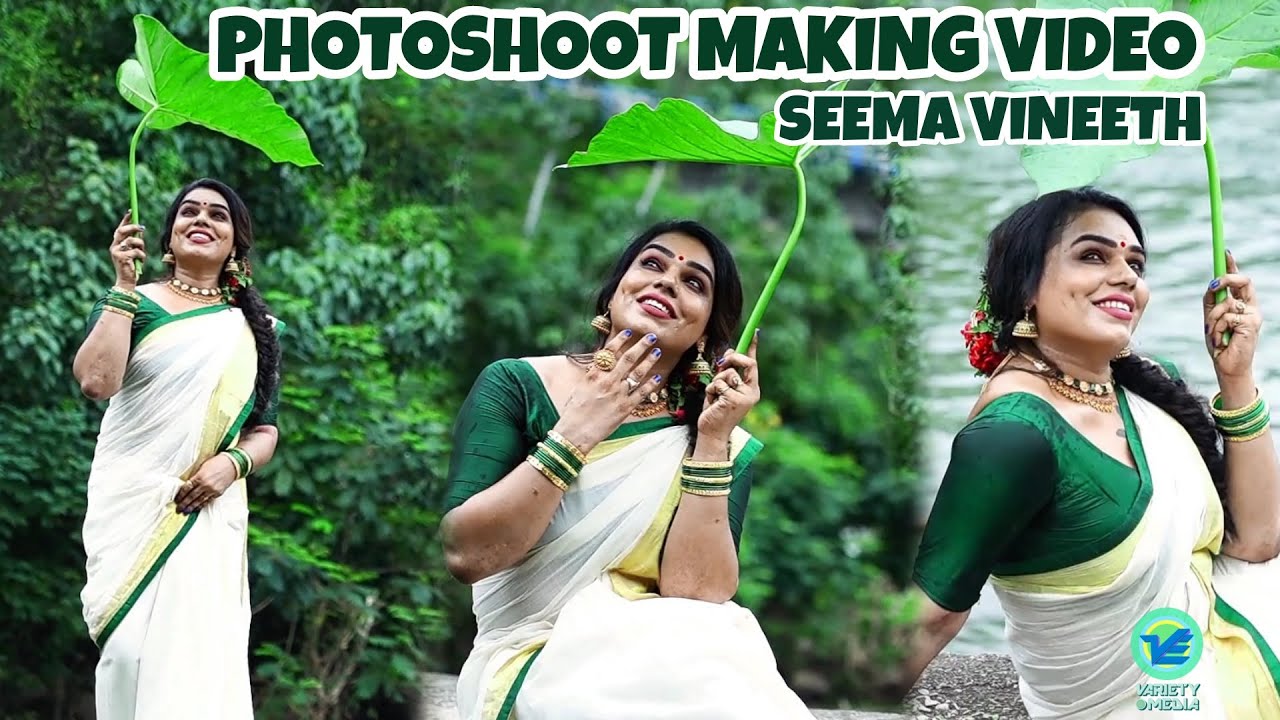 Seema Vineeth Latest Photoshoot Making Video | Variety Media | Le'wedd ...