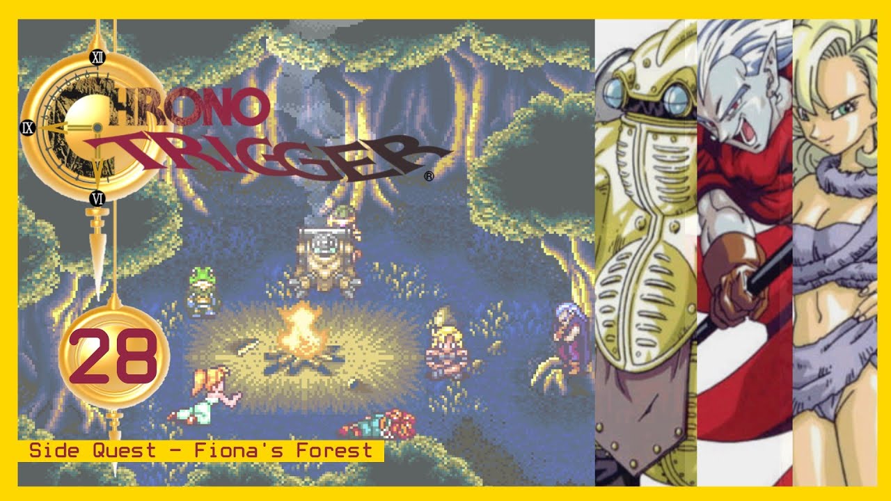 Chrono Trigger | 28 | Fiona's Forest - Side Quest - YouTube