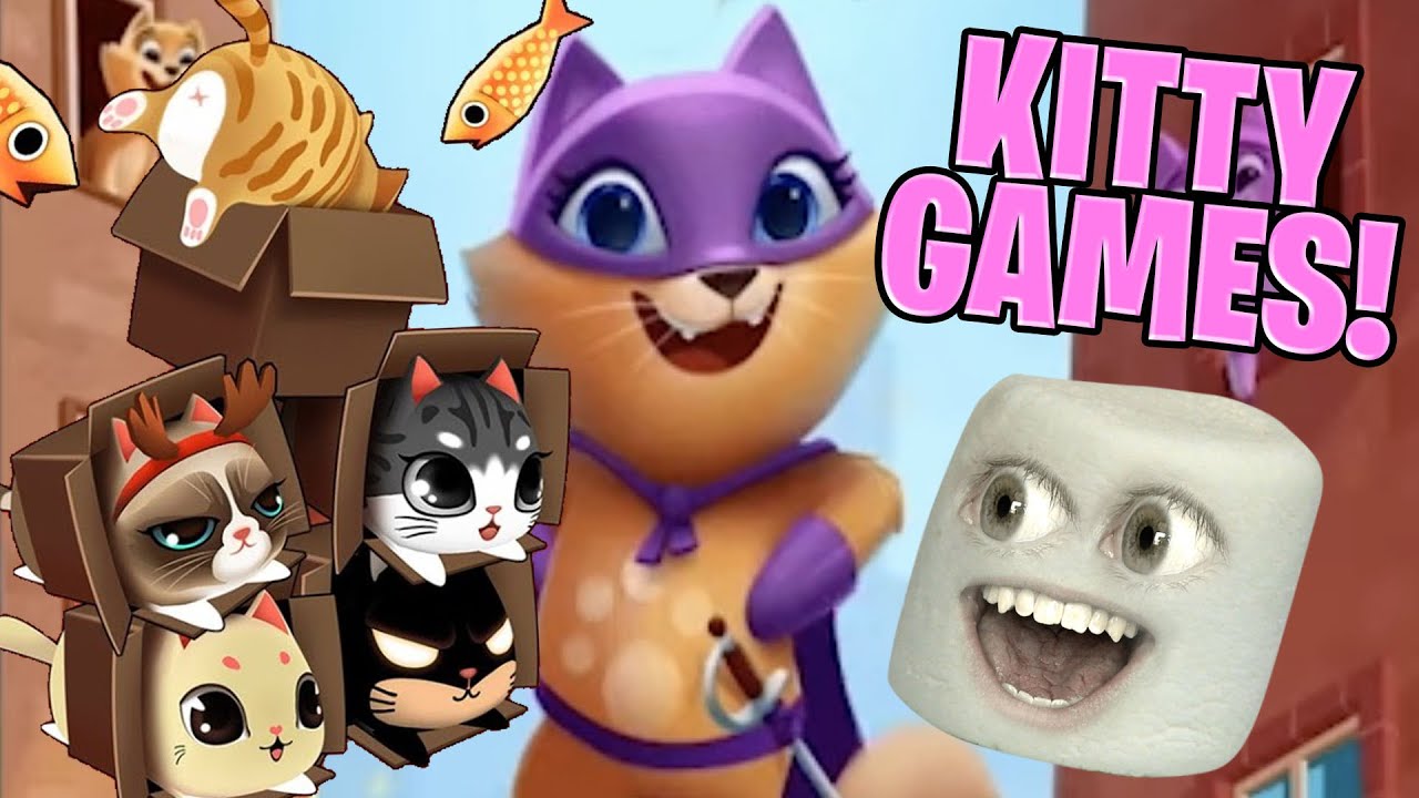 Marshy Plays KITTY Games!!! (YAYYYYYY!!!!) 😽 ️🌈 - YouTube