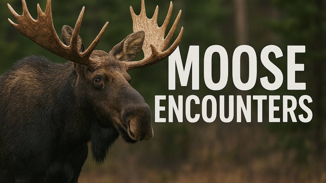 Moose Encounters - YouTube