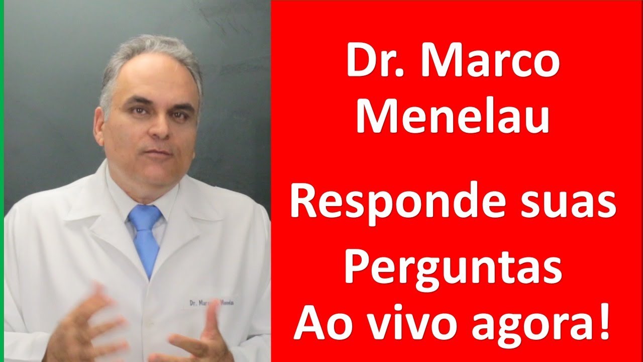 Dr. Marco responde! agora ao vivo! - YouTube