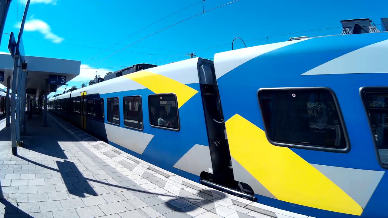 Meridian train , Meridian tren , Meridian zug beim vorbeifahren - YouTube