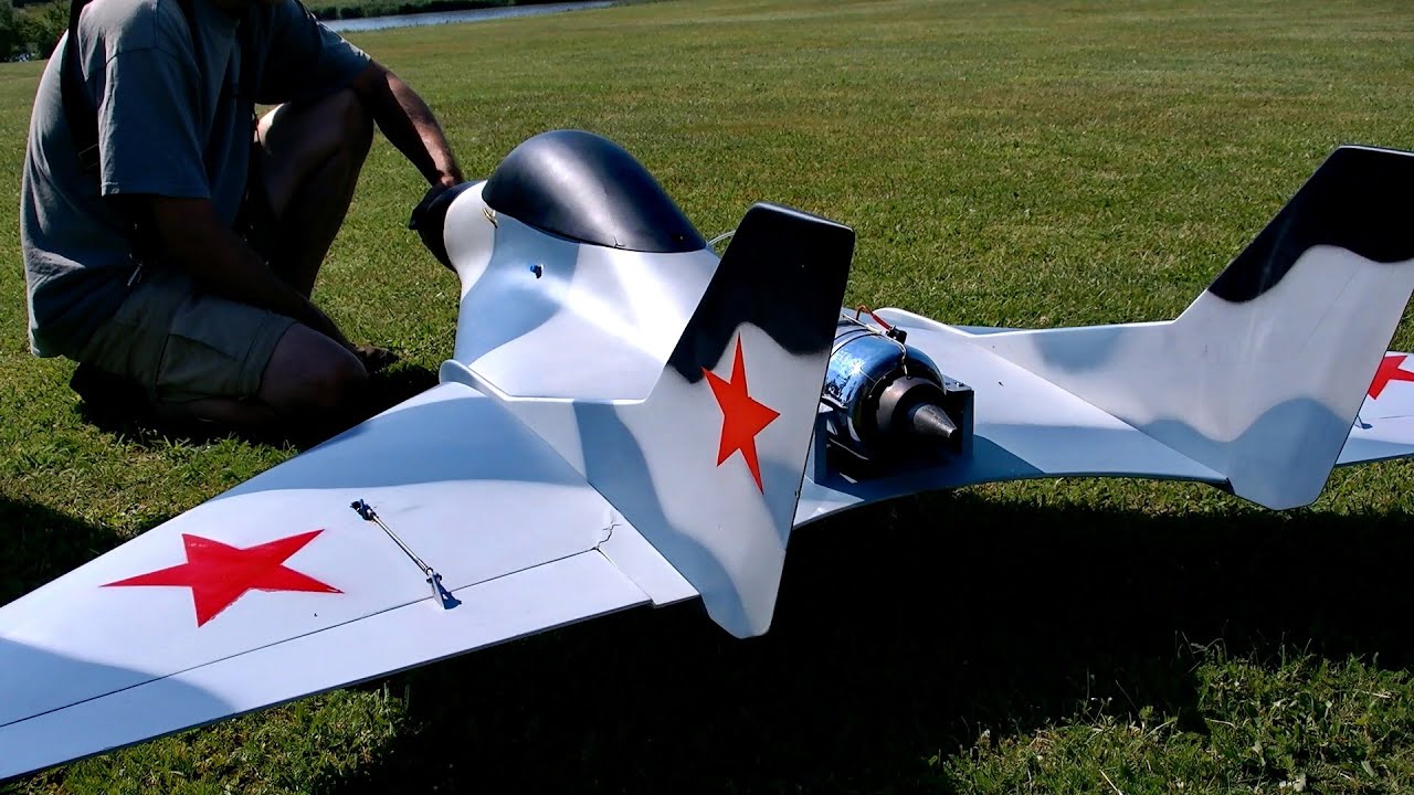 KANGAROO BIG RC SCALE MODEL TURBINE JET FROM FIBERCLASSICS / FLIGHT ...