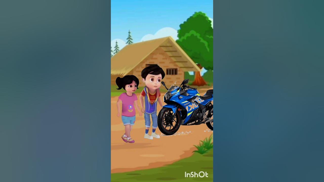 चुड़ैल बनी भूतिया बाइक👹bhutiya horror bike | bhutiya story#shortvideo #veertheroboboy #trend ...