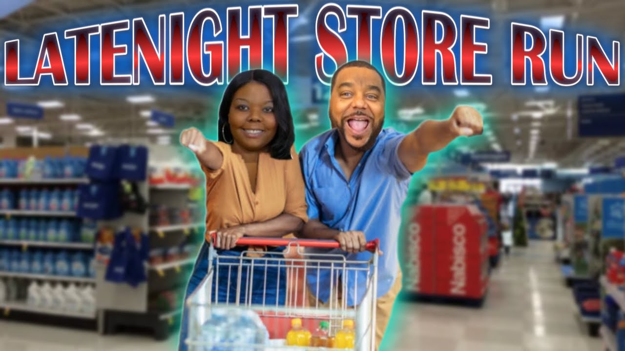 Late Night Store Run Challenge! (With Us) - YouTube