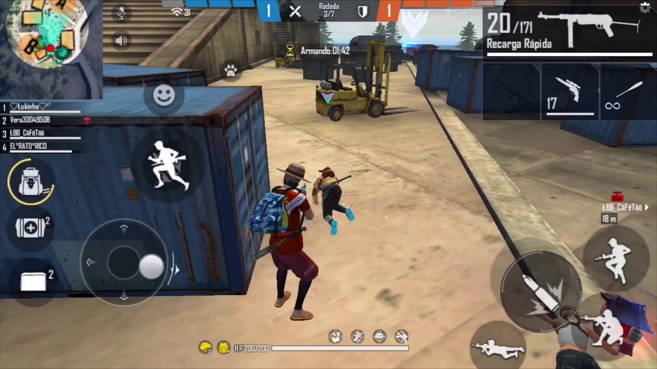 Jogando novo modo esquadrão antibombas FREE FIRE - YouTube