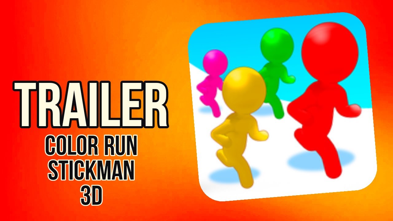 Color Run Stickman 3D | #shorts - YouTube