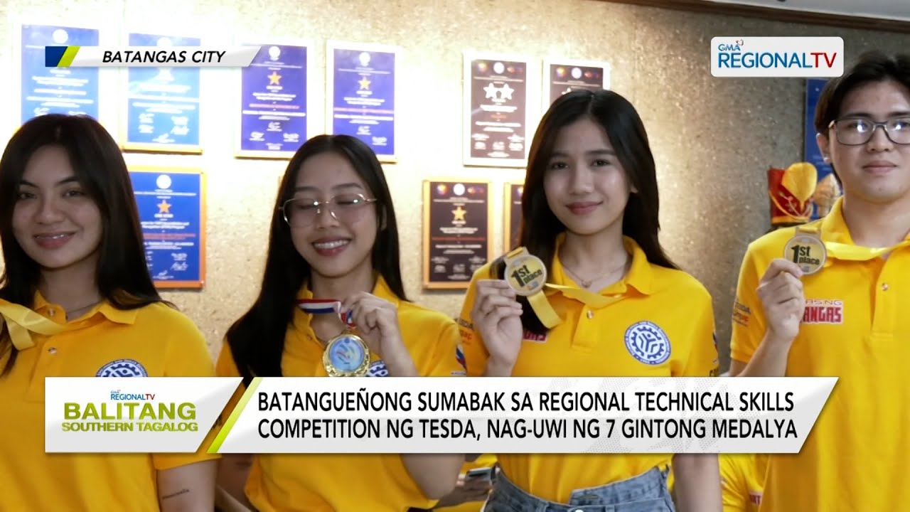 Balitang Southern Tagalog: Mga Batangueño, wagi sa Regional Technical ...