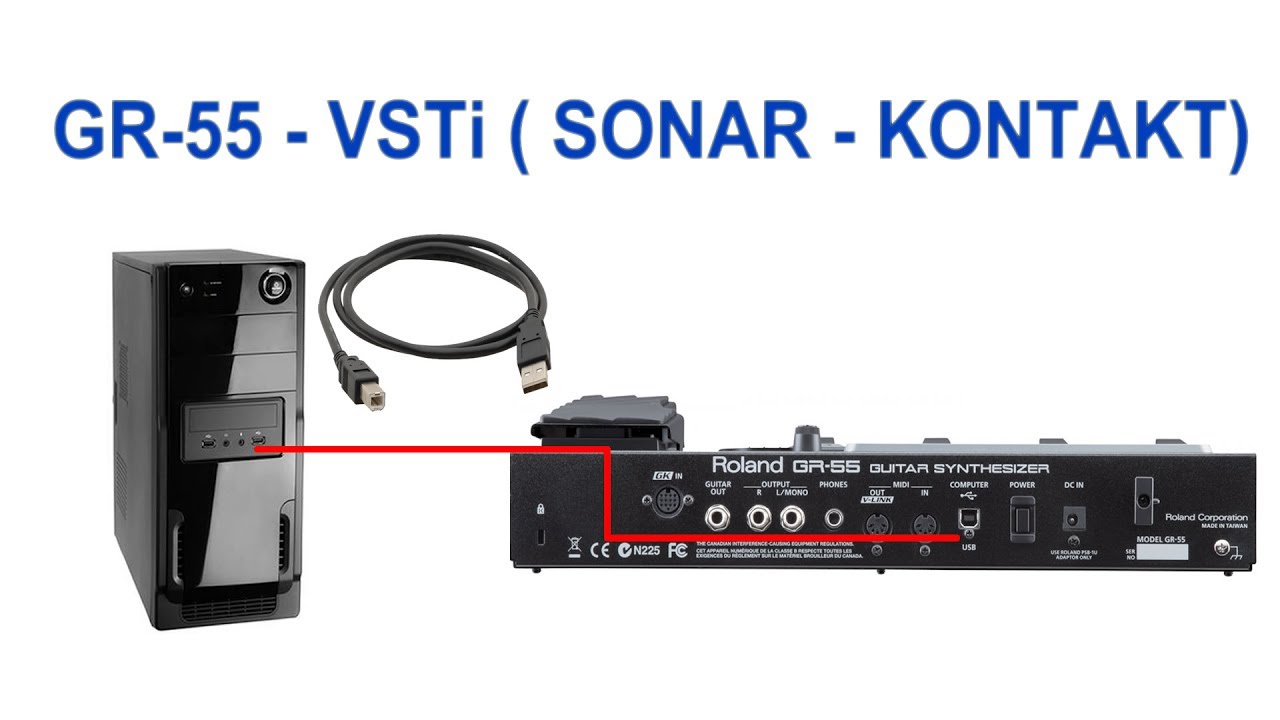 GR-55 - VSTi ( SONAR - KONTAKT ) - YouTube