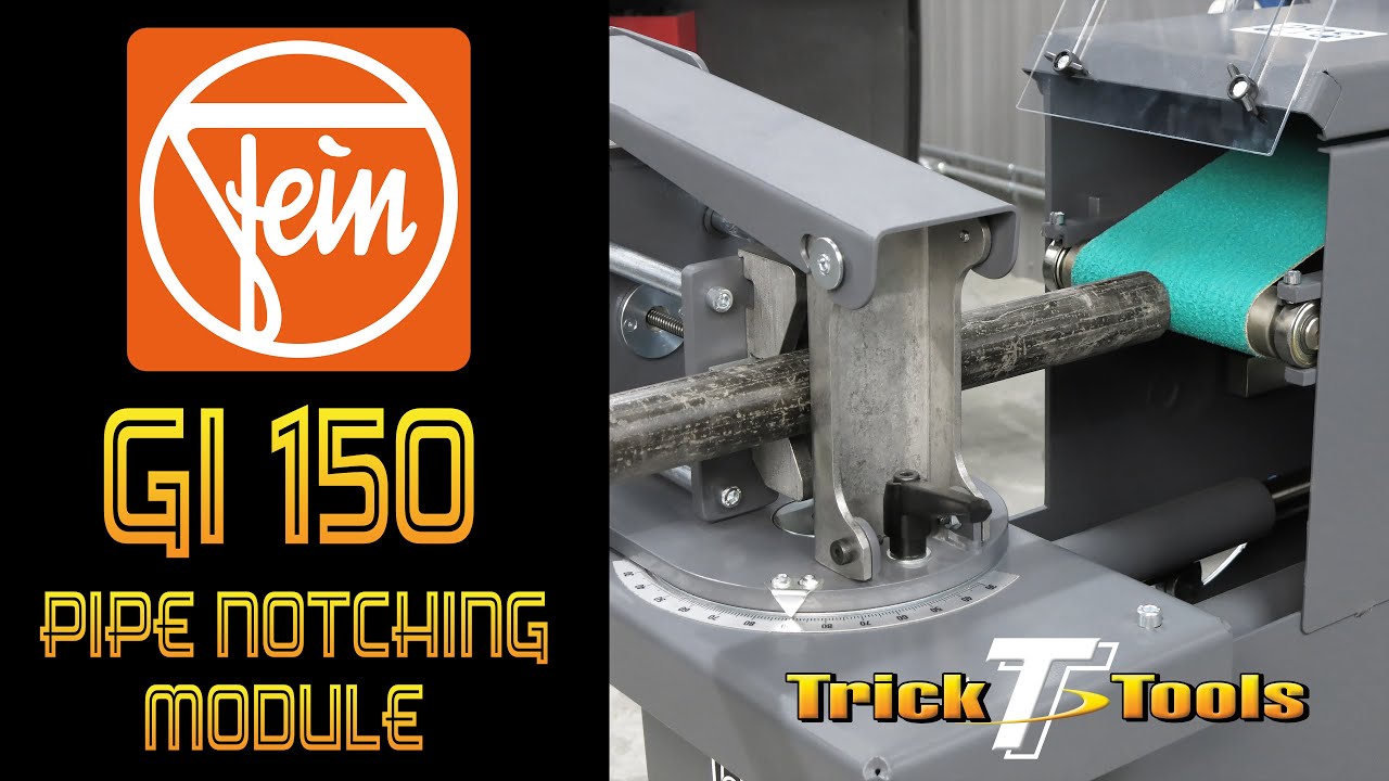 Grit GI150 Abrasive Tube Notcher by Fein - Trick-Tools.com - YouTube