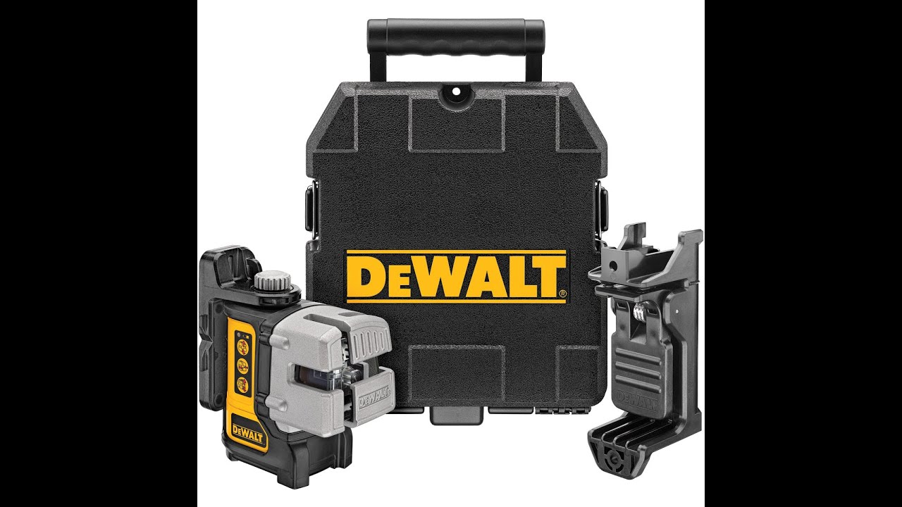 Лазерный уровень Dewalt DW089 - YouTube