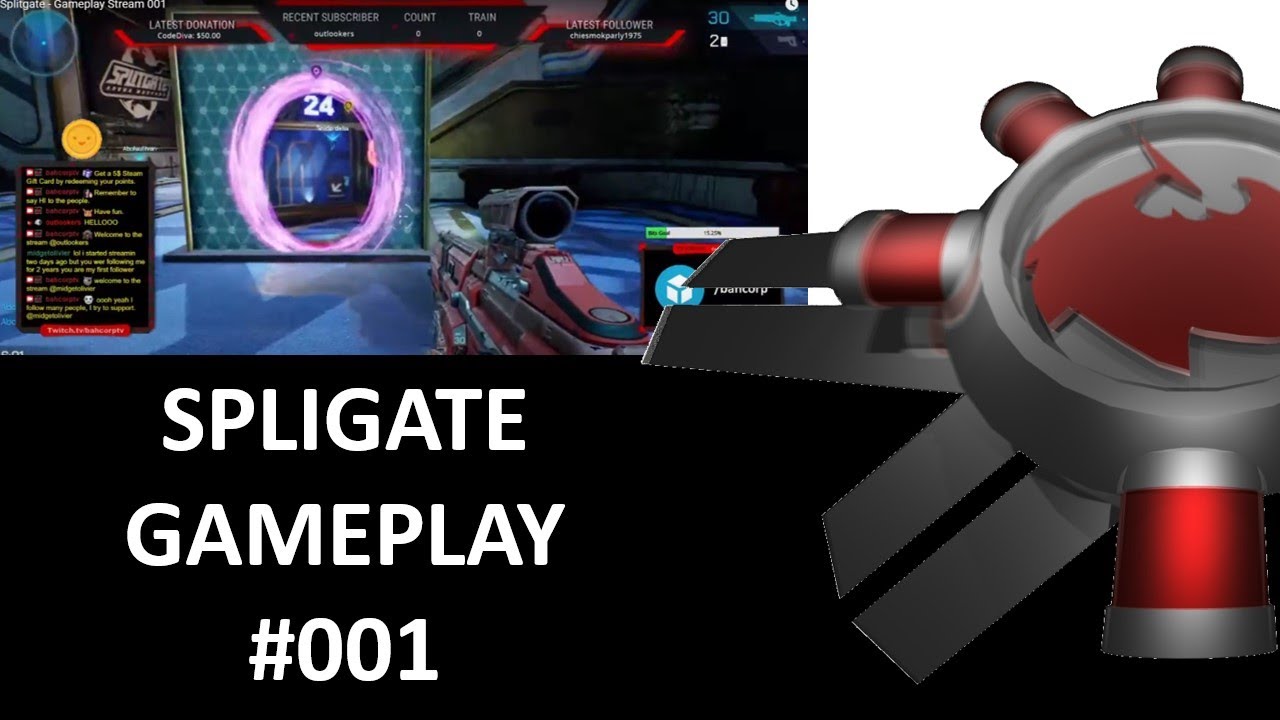 Splitgate Gameplay - 001 - YouTube