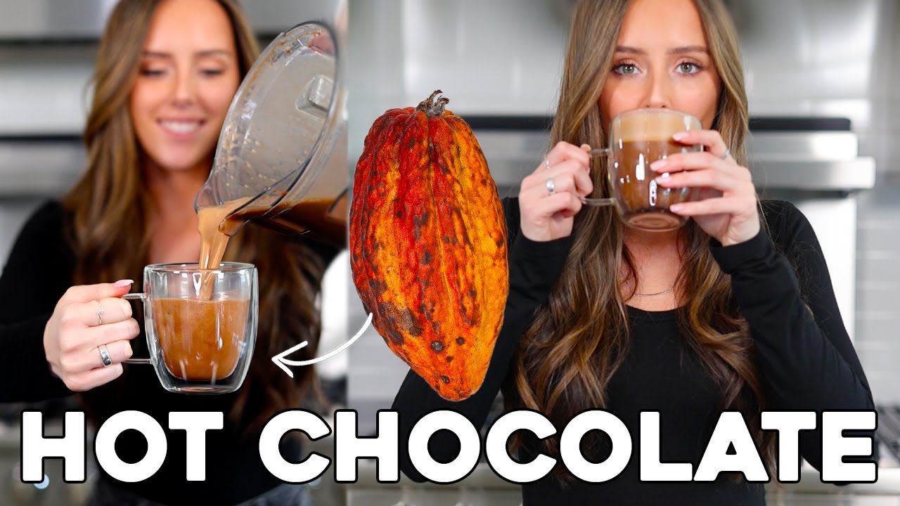 FROTHY HOT CHOCOLATE RECIPE - YouTube