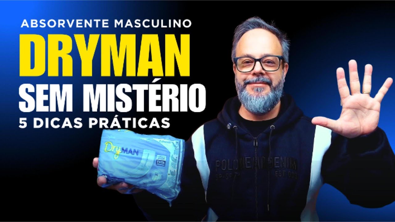 Absorvente Masculino - O que ninguém te conta sobre Dryman! 5 dicas ...