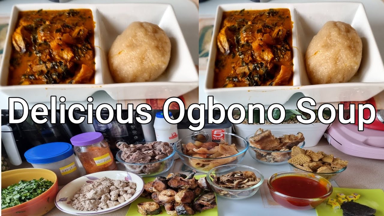 How To Cook Ogbono soup/Nigerian Delicious Soup - YouTube