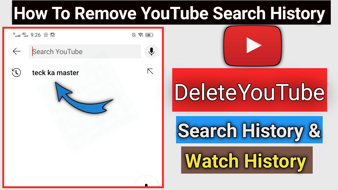 How to Remove YouTube Search History | Delete YouTube Search & Watch ...