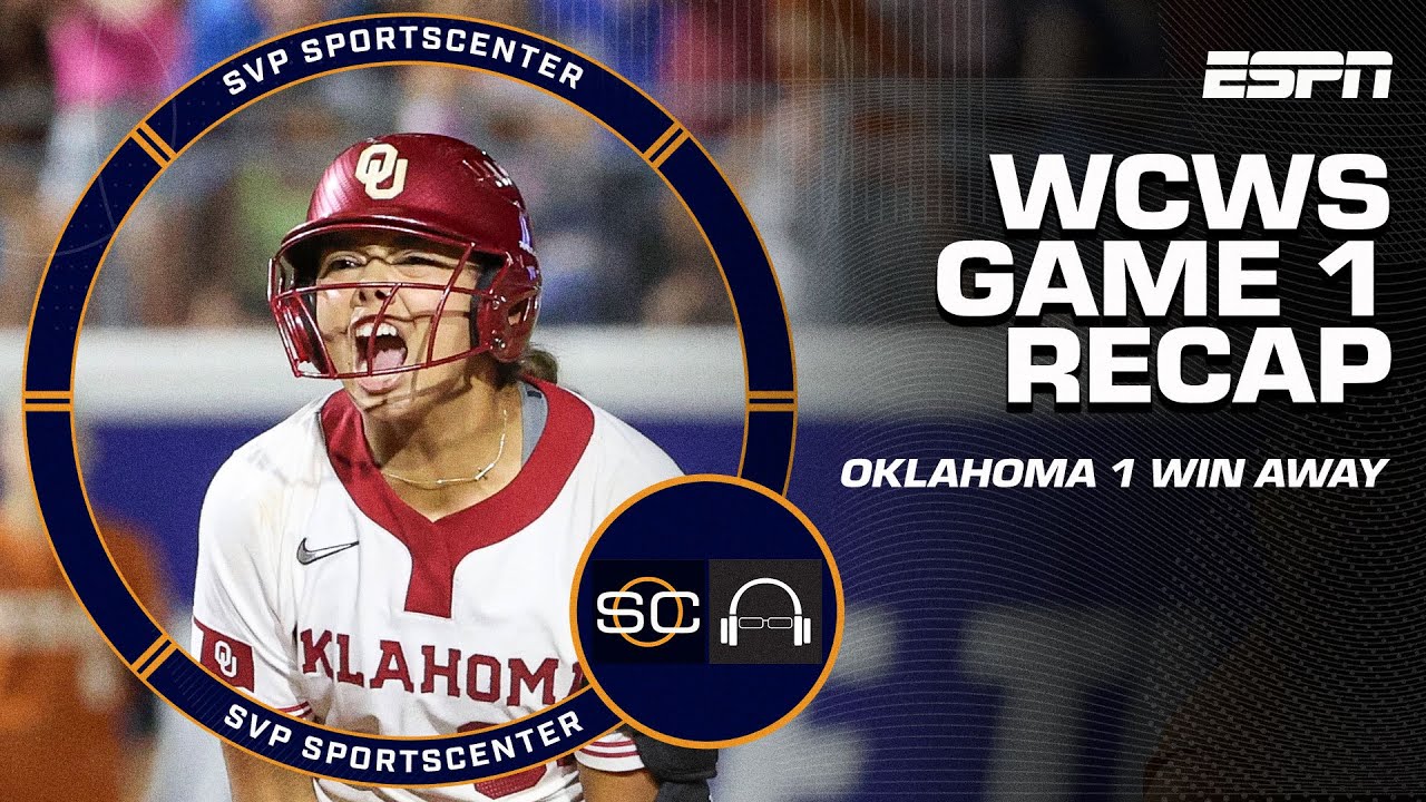 Oklahoma softball ONE WIN AWAY from a HISTORIC WCWS FOUR-PEAT 🔥 | SC ...