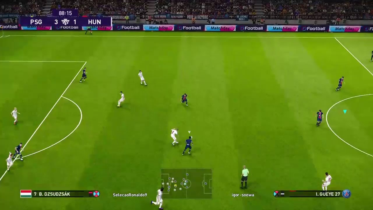 Pes 2021 Online Divisions Match Day 10 Hungary - YouTube