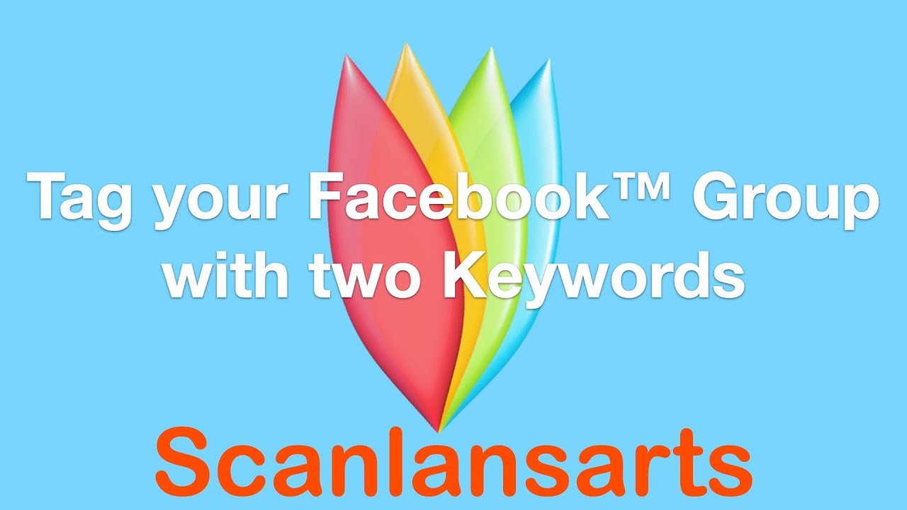 How to tag your Facebook™ Group with two Keywords - YouTube
