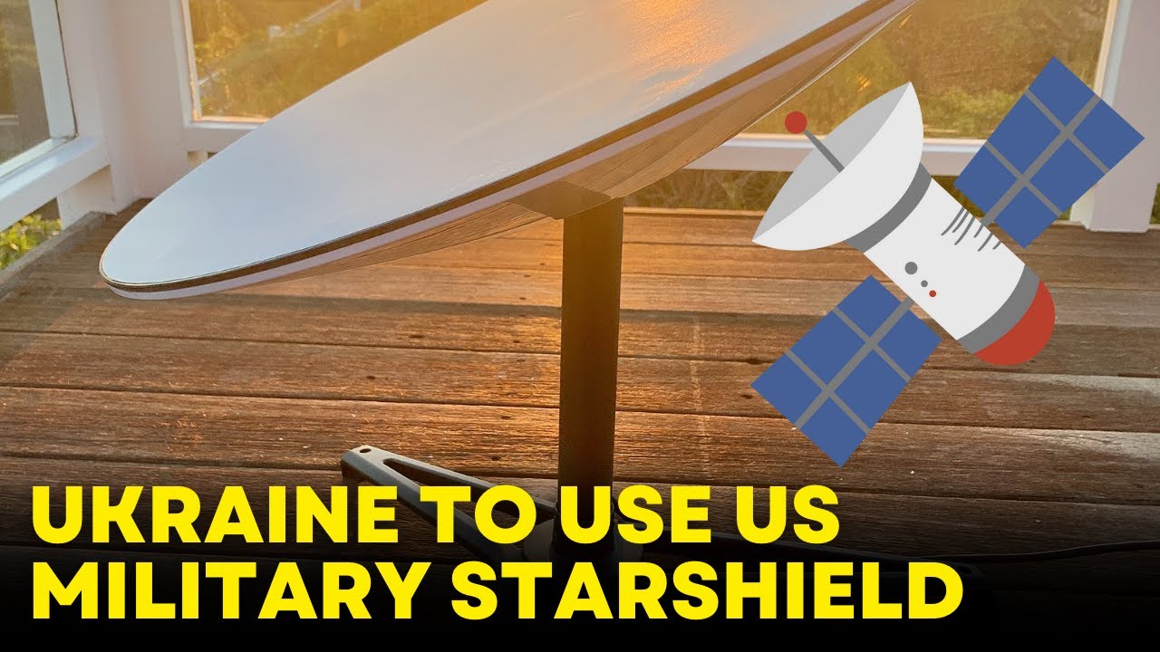 Ukraine will use the US military communications Starshield - YouTube