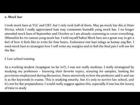 Tips from a Bar Exam Topnotcher Top 6 How To Answer Bar Exam Questions ...