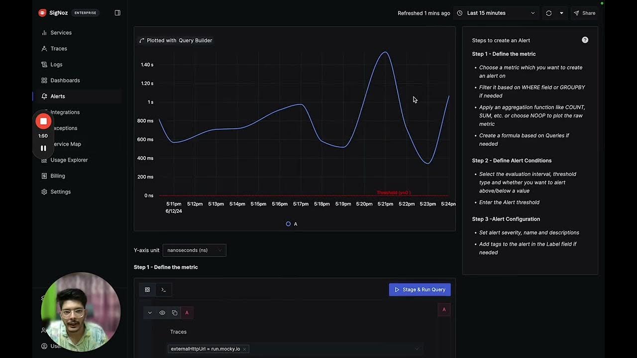 Alerts based on Traces | SigNoz - YouTube