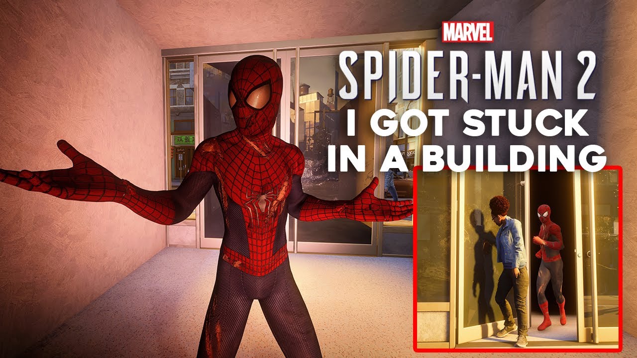 I Got Stuck Inside a Building in Spider-Man 2 - YouTube