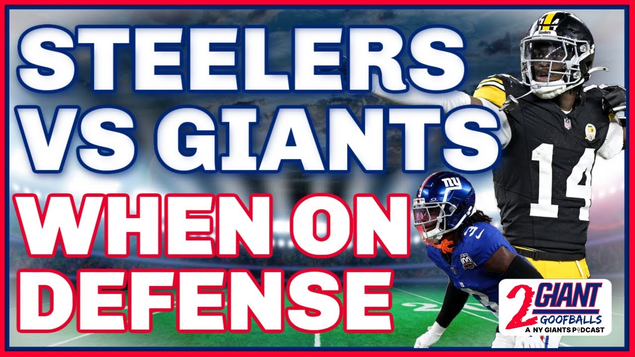 Giants Defense Faces Huge Challenge Against Steelers' Run-Heavy Offense ...