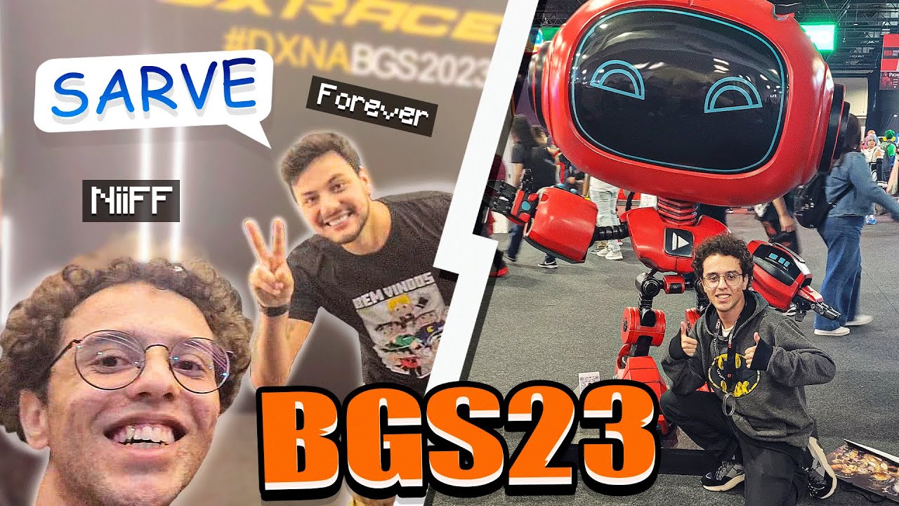 MINHA PRIMEIRA VEZ NA BGS - YouTube